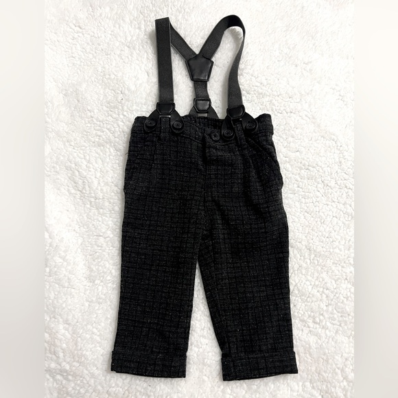 Koala Kids | Bottoms | Koala Kids Baby Boy Dress Slack Pants With Suspenders 3 Months | Poshmark
